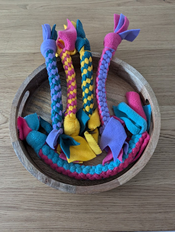 Handcrafted tuggie - small - made to order – All About Enrichment